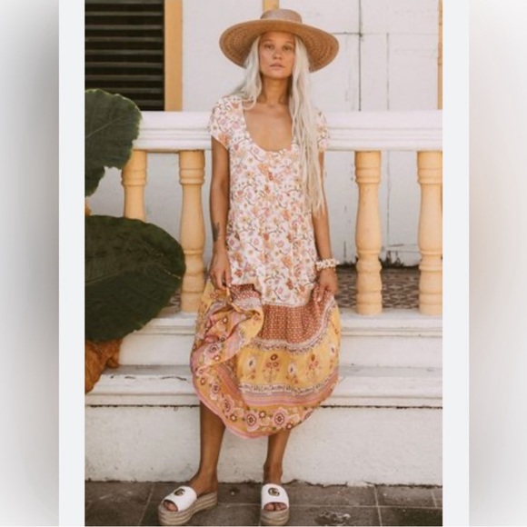 Spell | Dresses | Spell Portobello Road Midi Dress Altered Size Xs ...